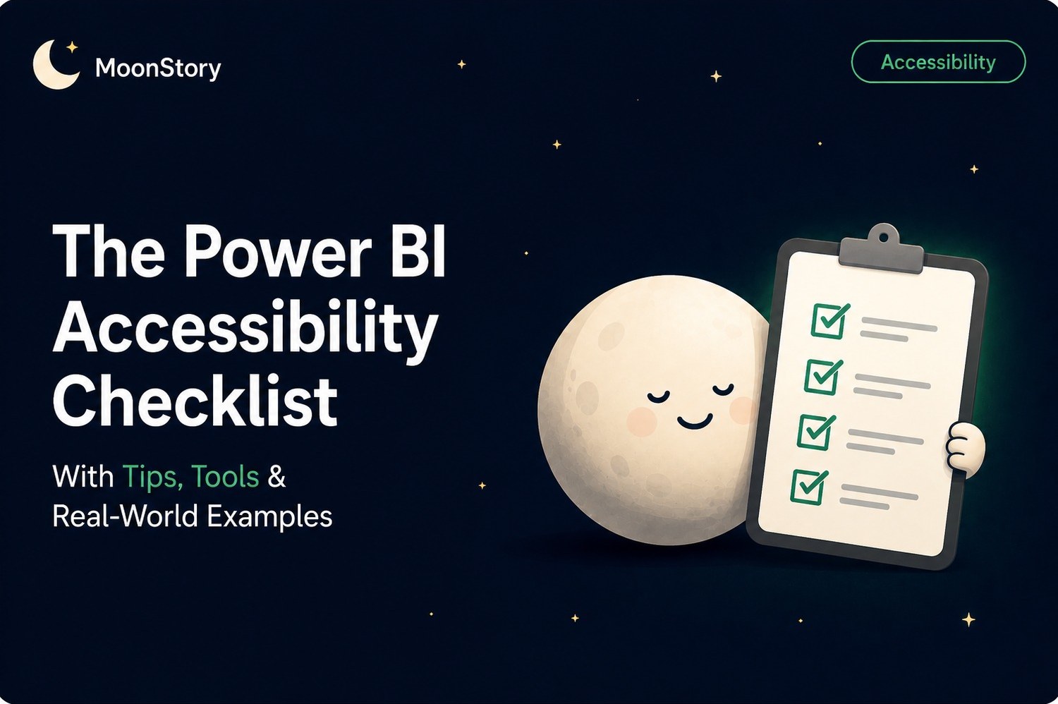 Power BI Accessibility Checklist: WCAG Tips, Tools, and Examples